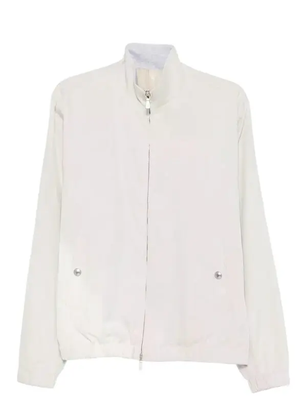 Eleventy Full-zip Jacket - Neutrals