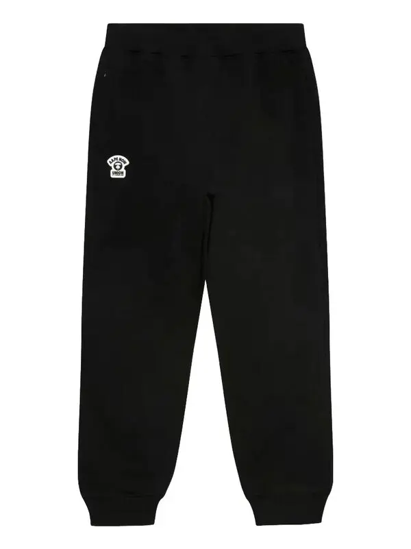 AAPE BY *A BATHING APE Camouflage-pocket Track Pants - Black