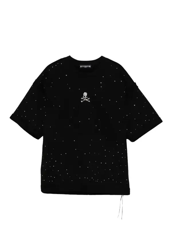 MASTERMIND WORLD Skull-embellished T-shirt - Black