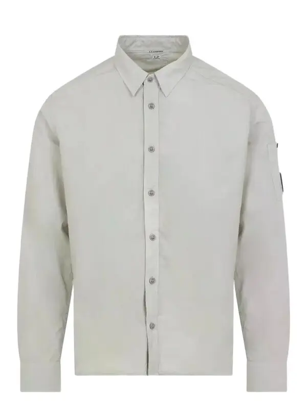 C.P. COMPANY Buttoned Pocket Shirt - Grey