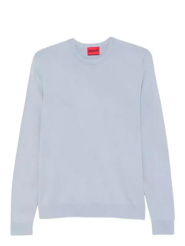 Hugo San Cody Long-sleeve Sweater - Blue