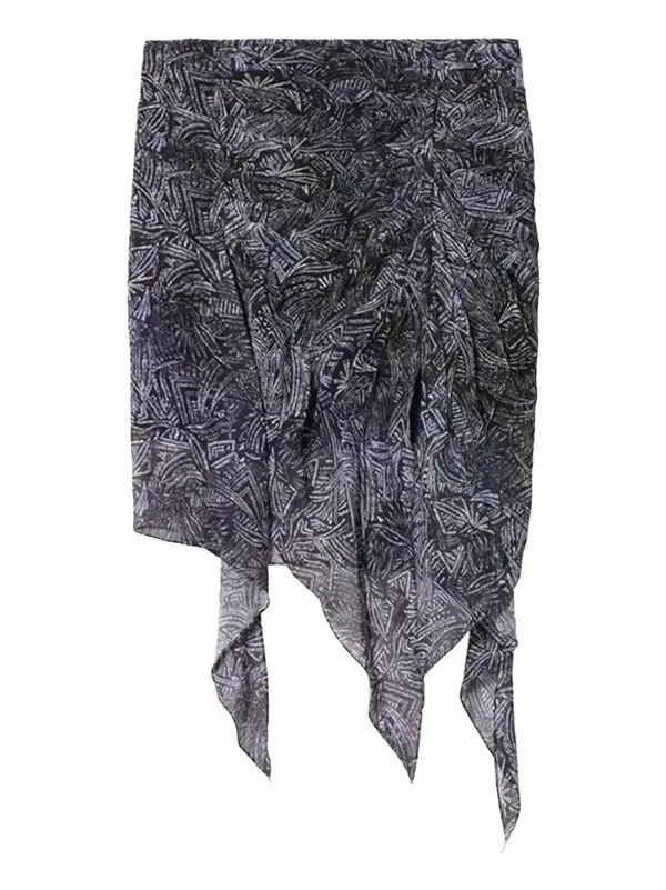 Isabel Marant Taylora Midi Skirt - Black