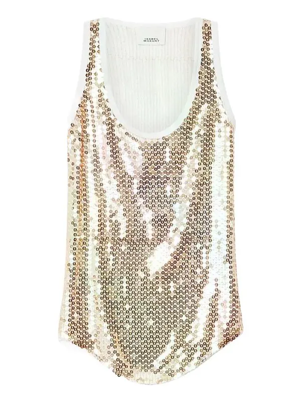 Isabel Marant Renelle Top - Gold