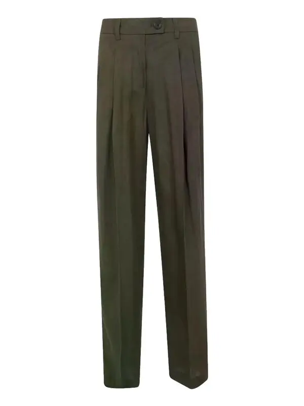 TWINSET Pleated Trousers - Green