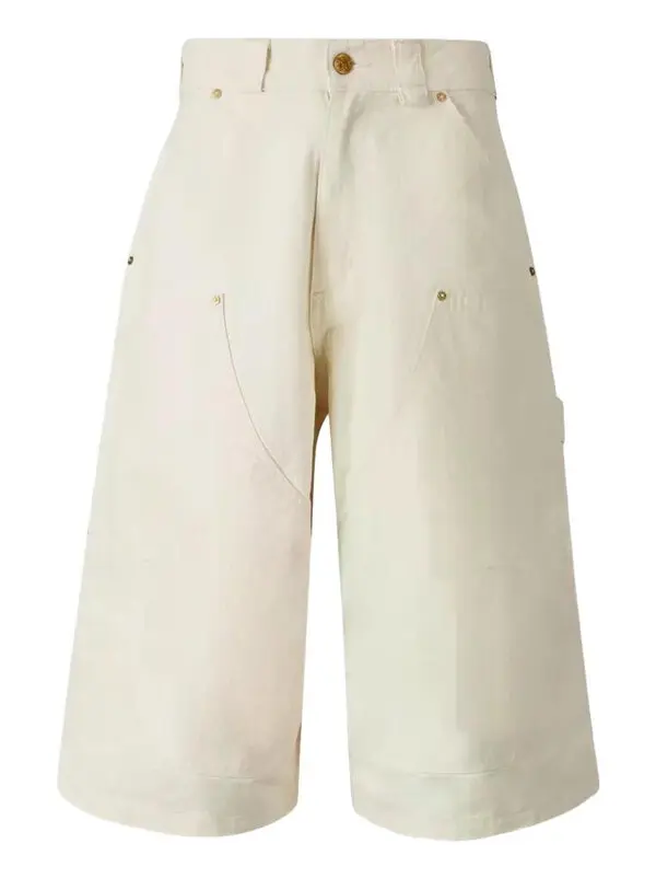 WILLY CHAVARRIA Multi-pockets Shorts - Neutrals