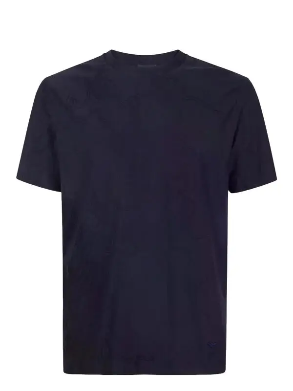 Emporio Armani Patterned T-shirt - Blue