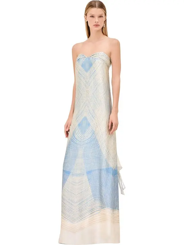 Alexis Dianne Maxi Dress - Azure