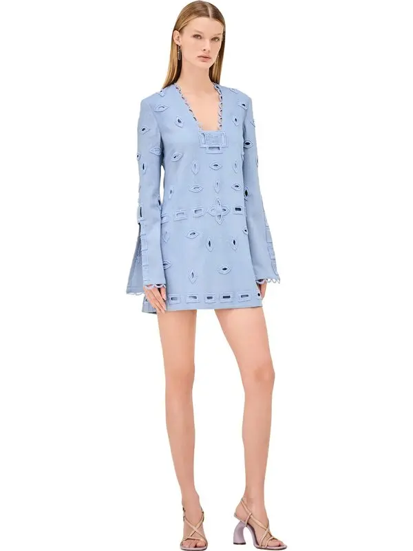 Alexis Eulia Mini Dress - French Blue