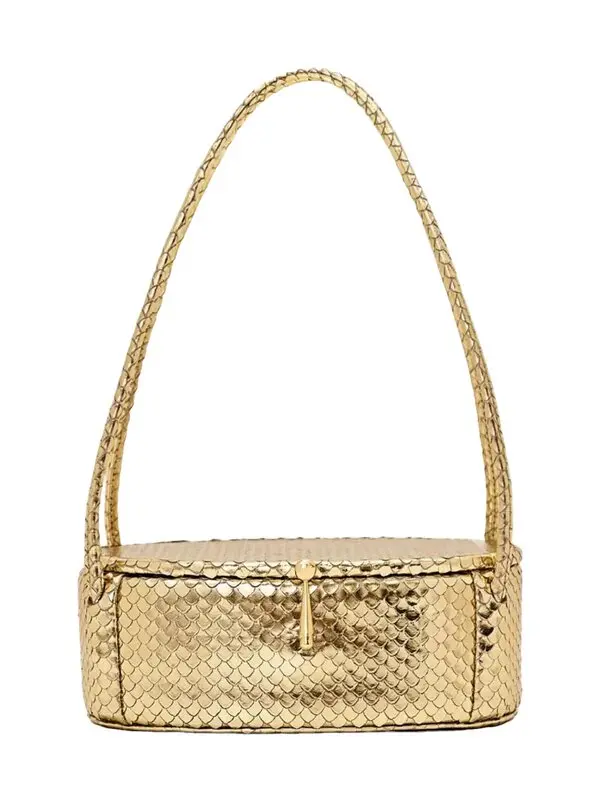Alexis Constance Top-handle Handbag - Gold