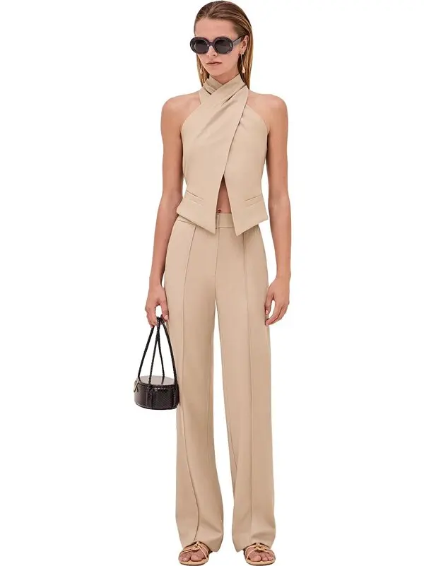 Alexis Duke Straight-leg Pant - Dune