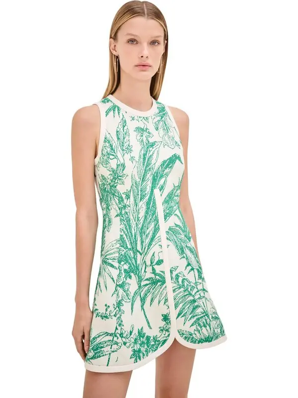 Alexis Helina Mini Dress - Verde Palm