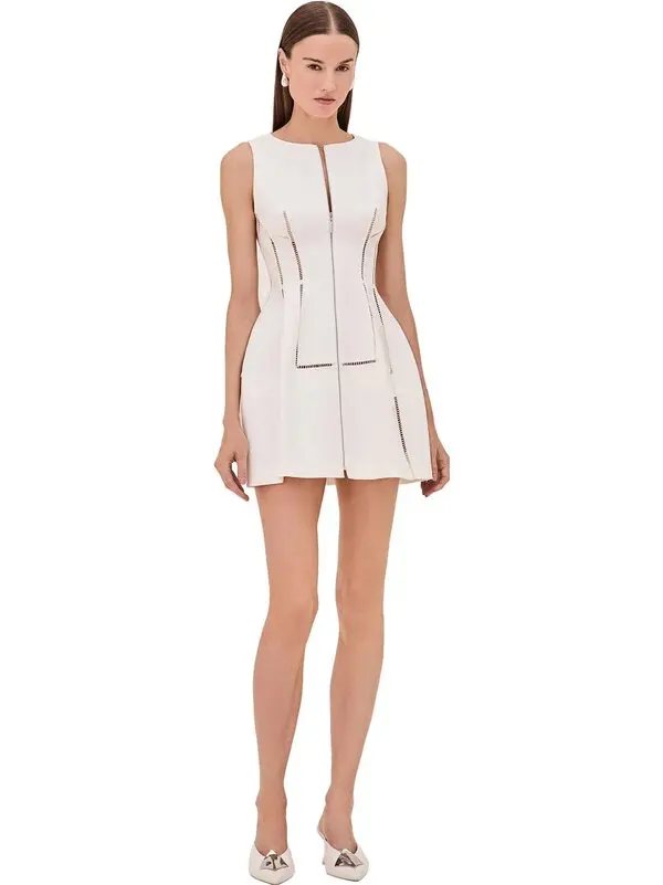 Alexis Italie Mini Dress - White