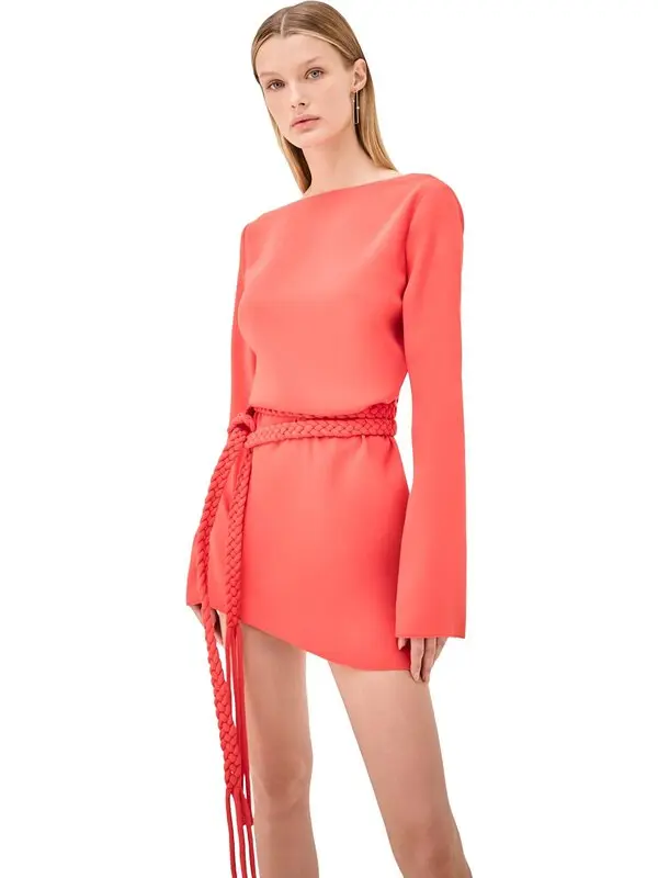 Alexis Angelie Mini Dress - Poppy