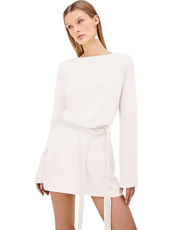 Alexis Angelie Mini Dress - Ivory