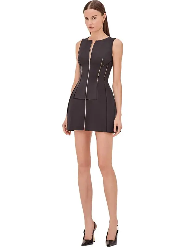 Alexis Italie Mini Dress - Black