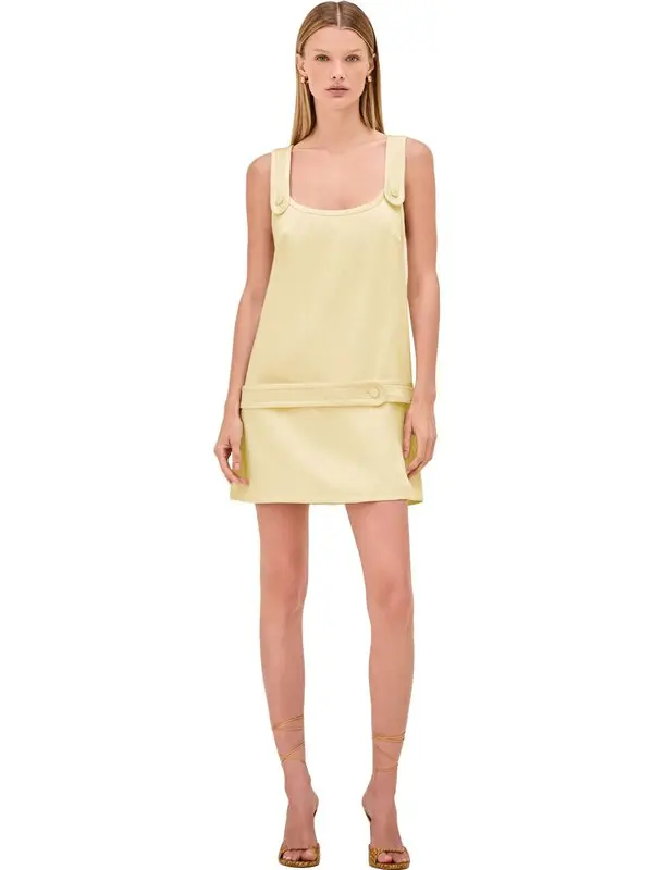 Alexis June Mini Dress - Canary Yellow