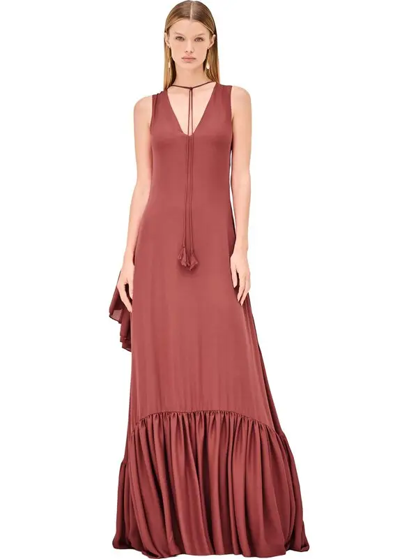 Alexis Francina Maxi Dress - Burnt Sienna