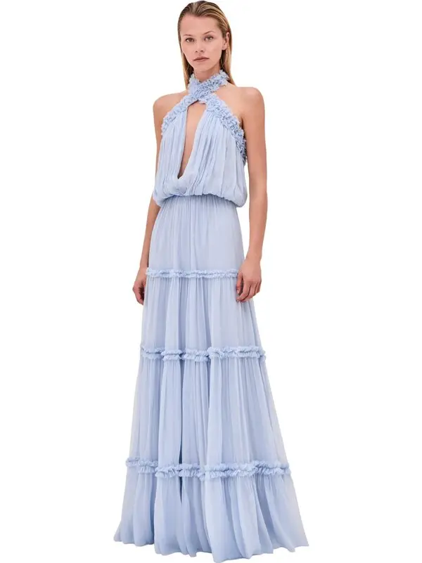 Alexis Izbelle Gown - Sky Blue