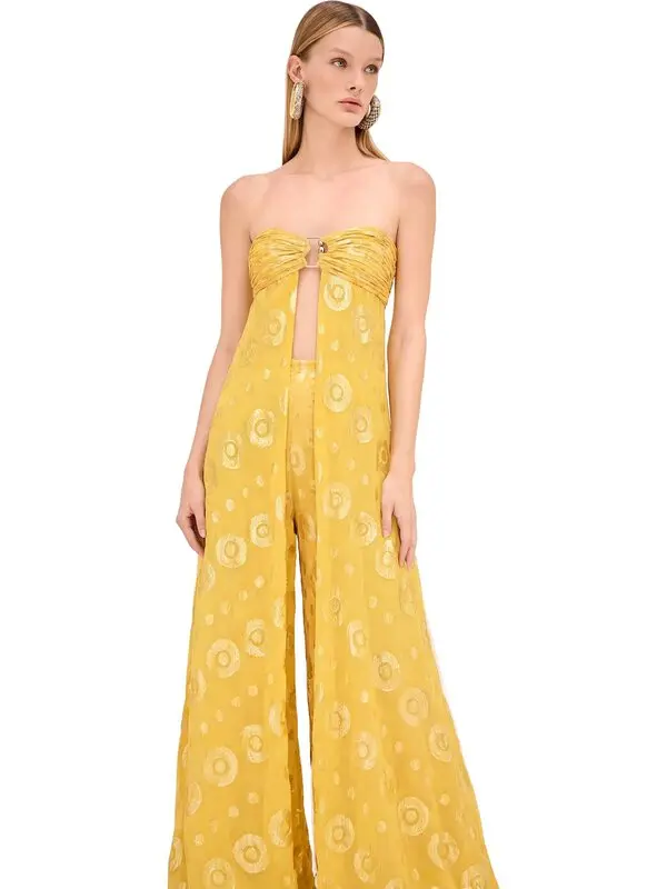 Alexis Izza Strapless Top - Marigold