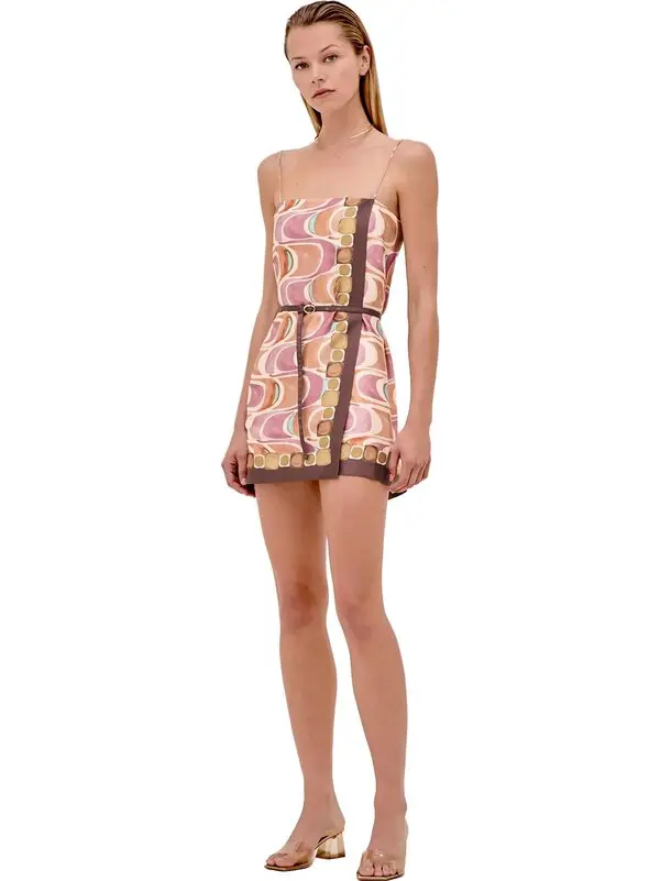 Alexis Greca Mini Dress - Mosaic