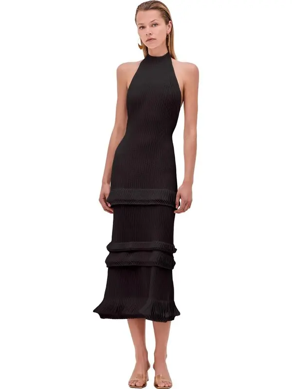 Alexis Ines Knit Dress - Black