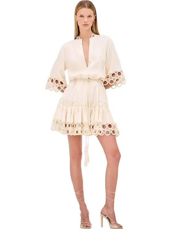Alexis Kalia Mini Dress - Alabaster