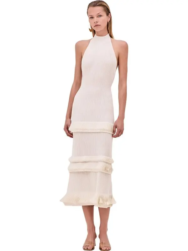 Alexis Ines Knit Dress - Off White