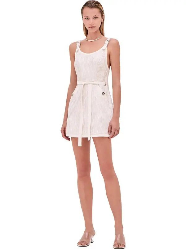Alexis Luccia Mini Dress - Silver