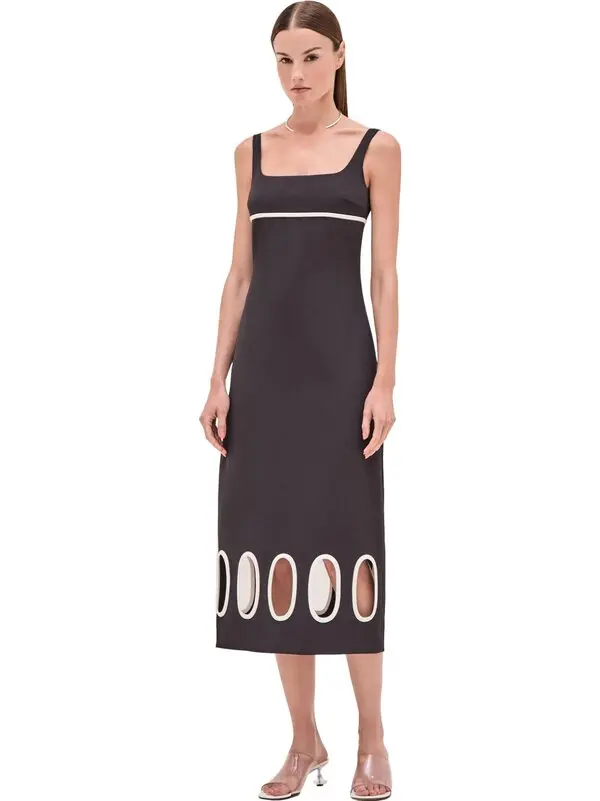 Alexis Ares Midi Dress - Black
