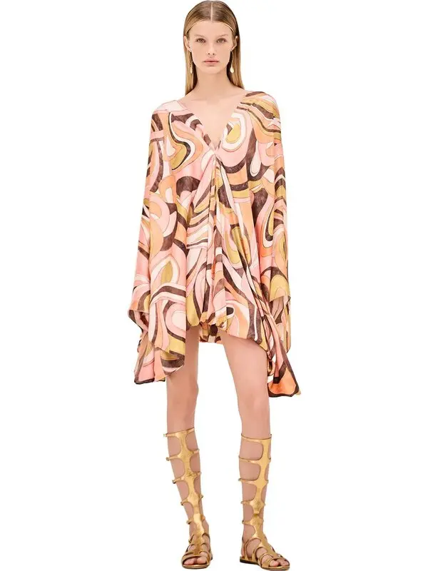 Alexis Lishan Mini Dress - Abstract Print