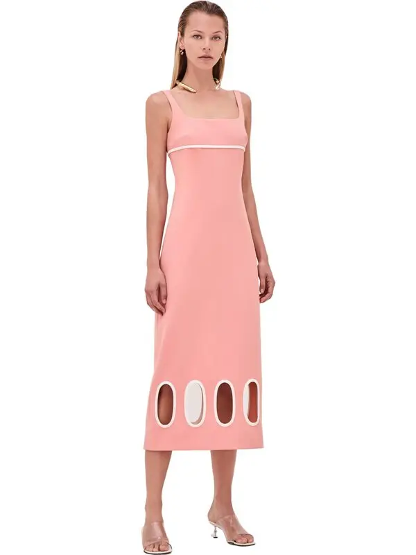 Alexis Ares Midi Dress - Melon