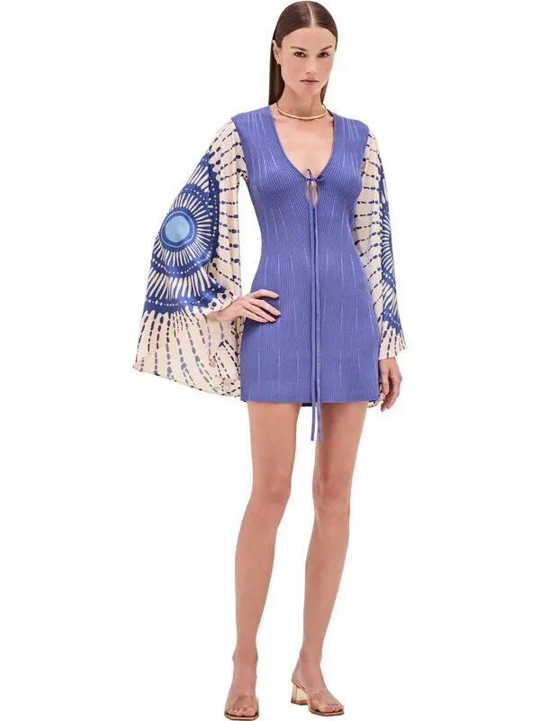 Alexis Lai Knit Dress - Monaco Blue