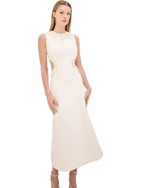 Alexis Leda Midi Dress - Ivory