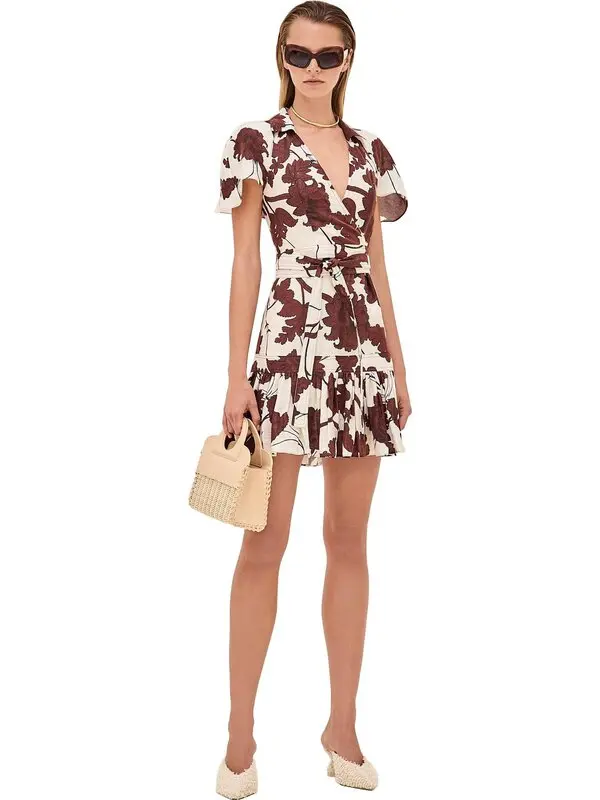 Alexis Melba Mini Dress - Obsidian Brown