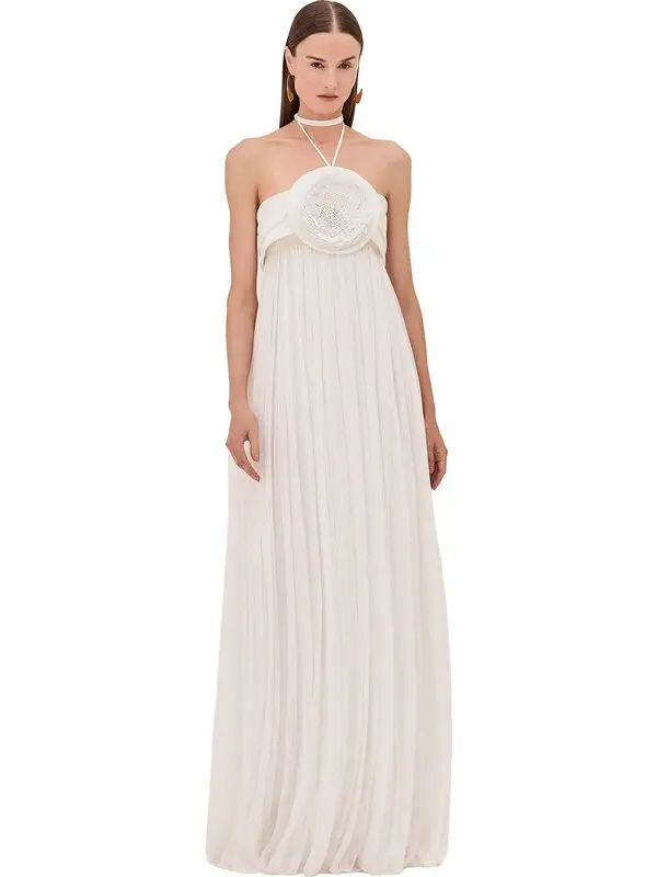 Alexis Mallorie Gown - White
