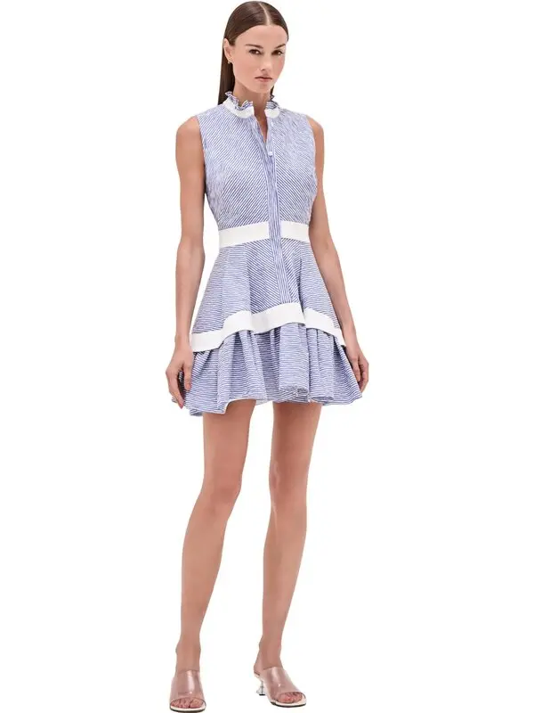 Alexis Natacha Mini Dress - Blue Stripe
