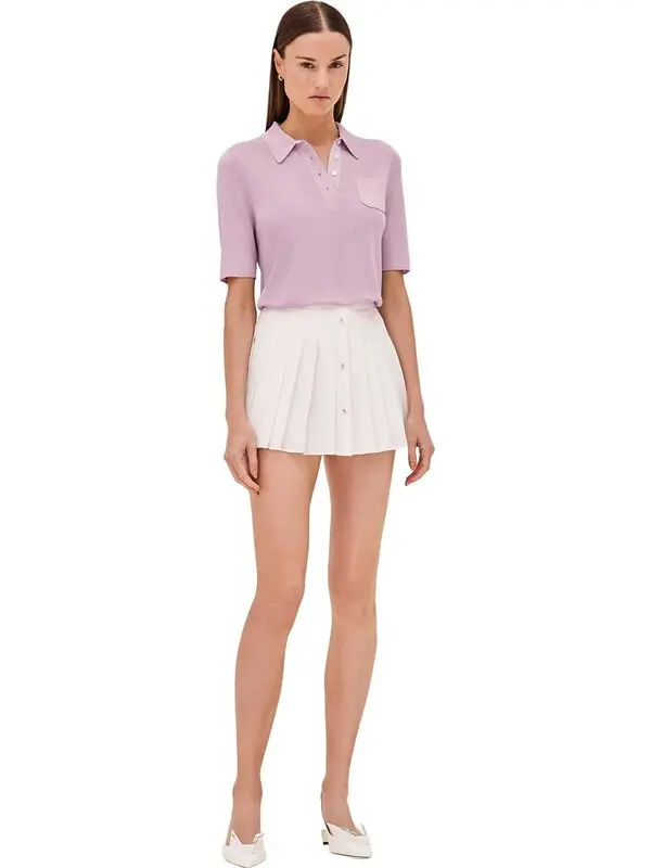 Alexis Paulo Polo Top - Lilac