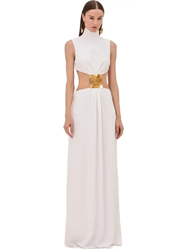 Alexis Prague Cut-out Dress - Ivory