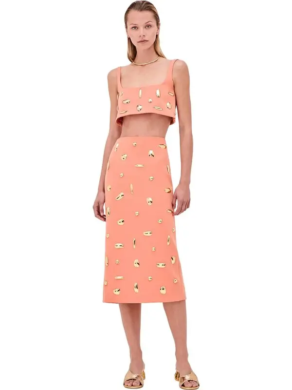 Alexis Pamila Skirt - Tangerine