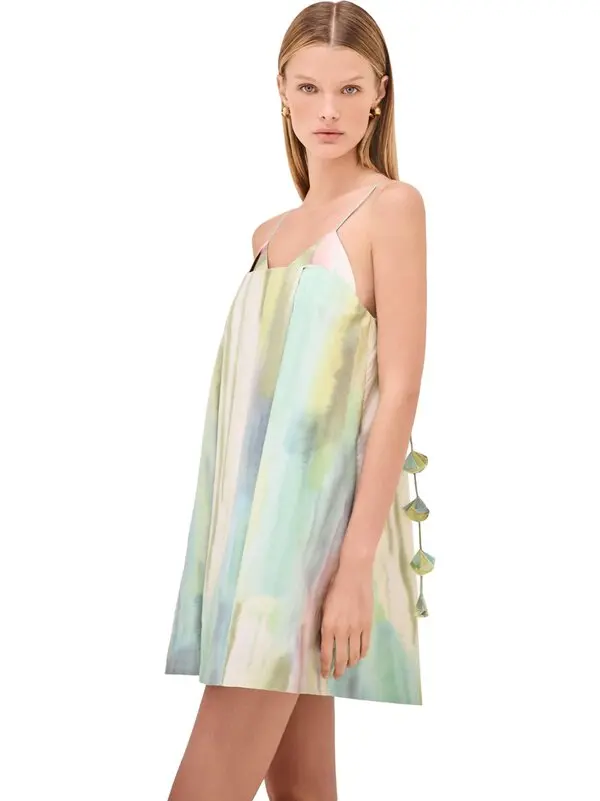 Alexis Astrid Mini Dress - Aurora Green