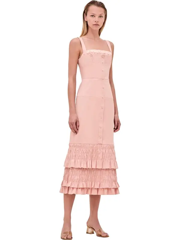 Alexis Atalya Midi Dress - Sorbet