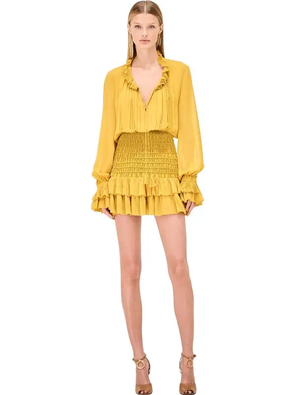 Alexis Sicily Dress - Saffron