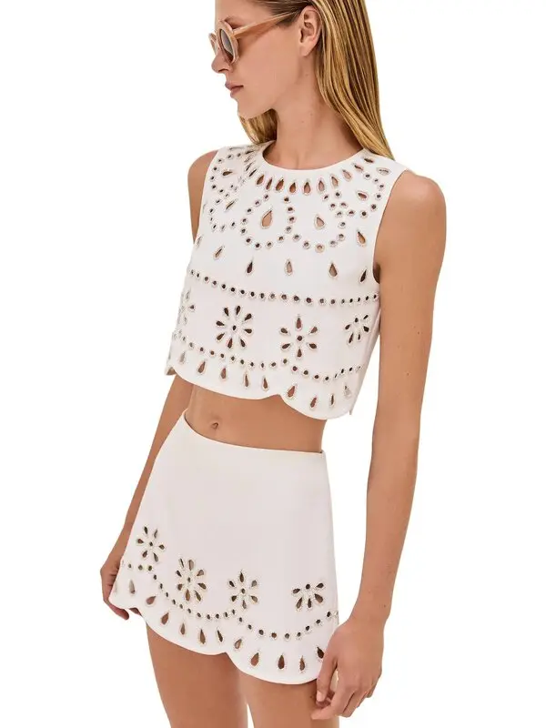 Alexis Tavy Top - White