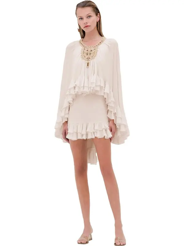 Alexis Taessa Mini Dress - Ivory