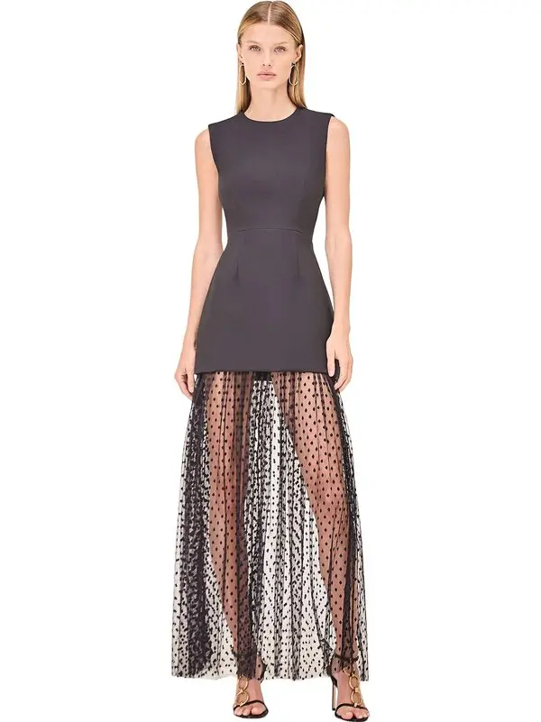 Alexis Simonette Midi Dress - Black