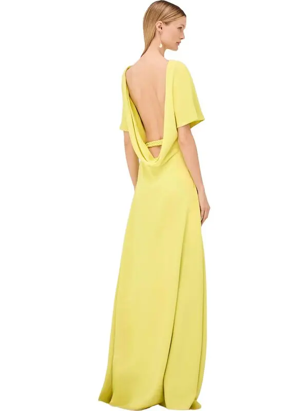 Alexis Vale Maxi Dress - Chartreuse