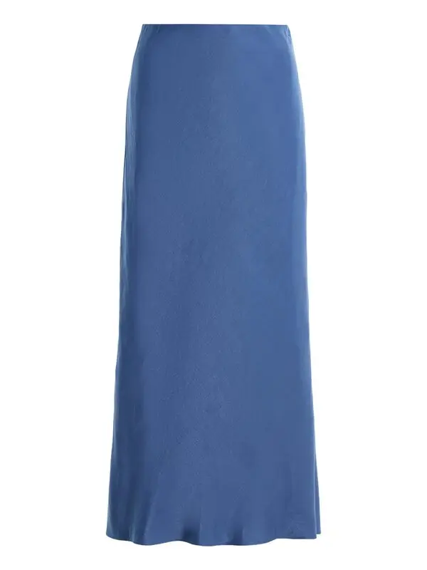 FAVORITE DAUGHTER Form-fitting Maxi Skirt - Blue