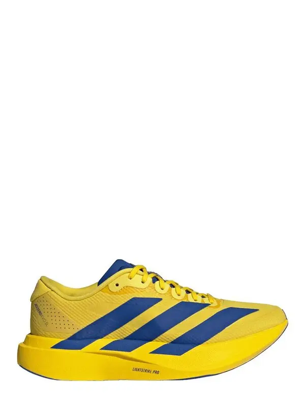 Adidas Adizero Evo Sl Sneakers - Yellow/royal Blue/iron Metallic