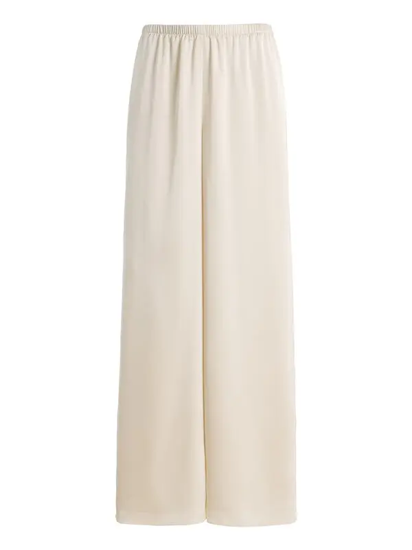 FAVORITE DAUGHTER Relaxed Fit Wide Leg Trousers - Ivory