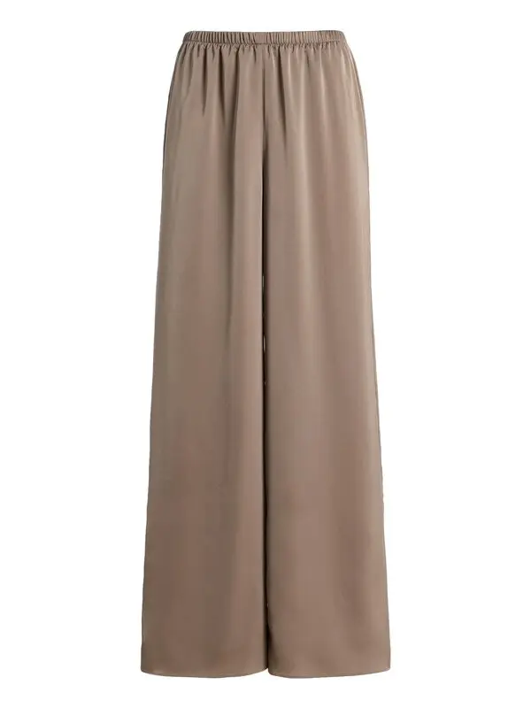 FAVORITE DAUGHTER Relaxed Fit Wide Leg Trousers - Taupe